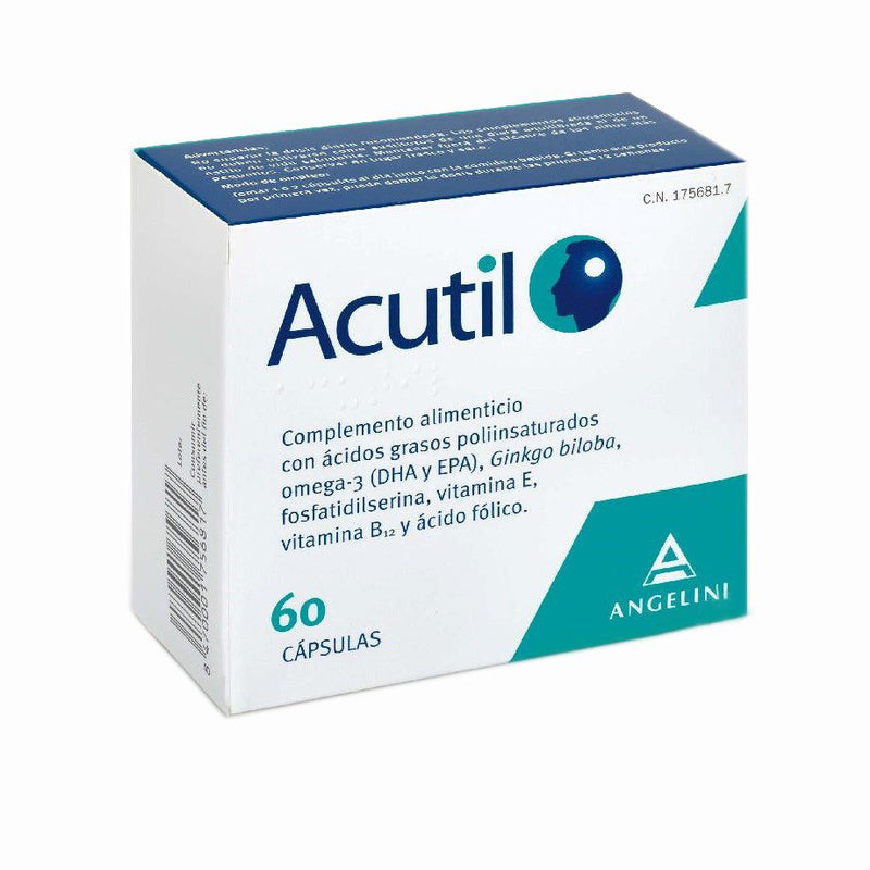 Acutil 60 capsulas – Farmácia em Casa