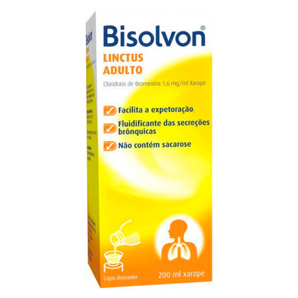 Bisolvon Linctus Adulto 1.6 mg/ml x 200 Xarope – Farmácia em Casa