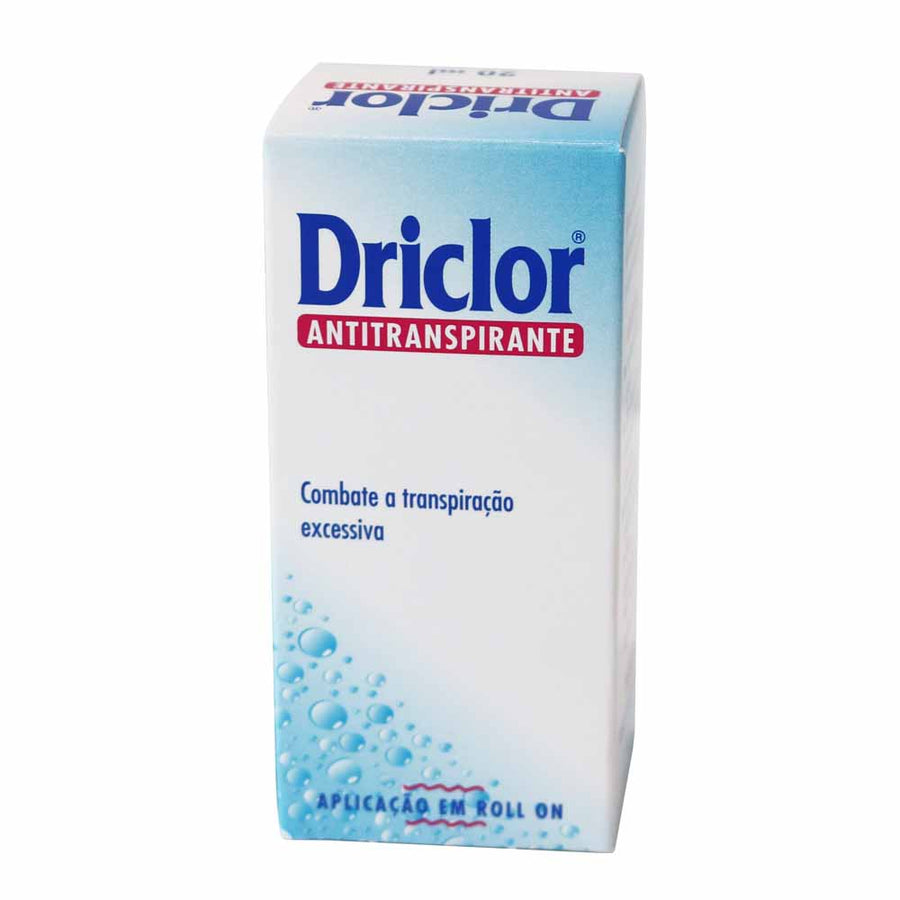 Driclor Antitranspirante Roll On 20ml – Farmácia em Casa