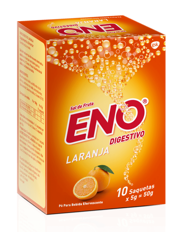 Eno Laranja carteiras 5gx10 po efervescente – Farmácia em Casa