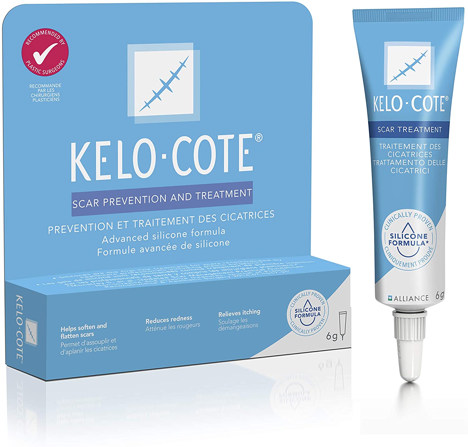 KELO COTE GEL CICATRIZES 6G – Farmácia em Casa
