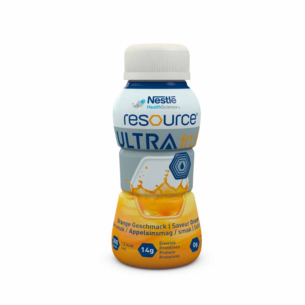 Resource Ultra Fruit Laranja 4x200ml – Farmácia em Casa