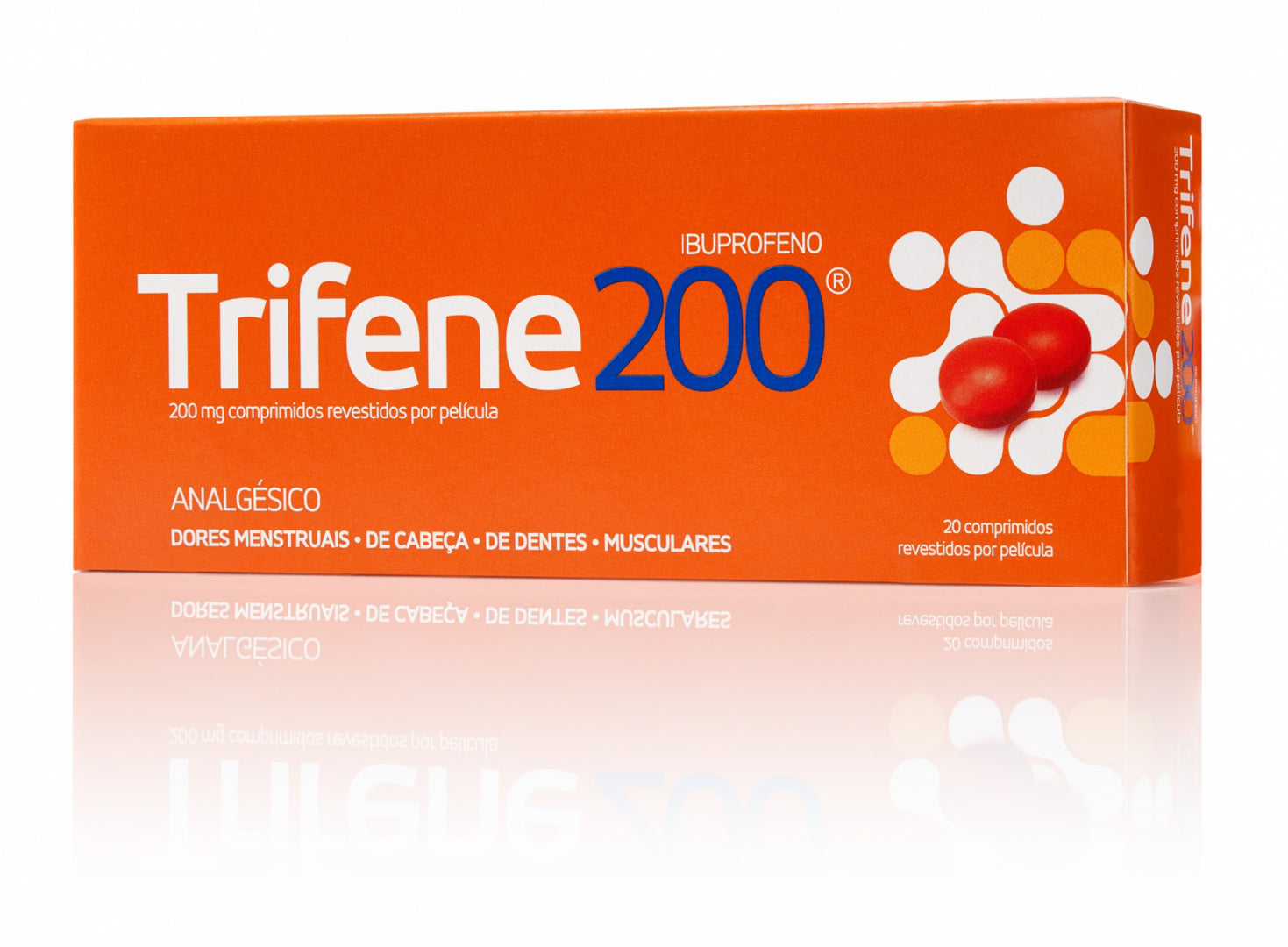 TRIFENE. 200 MG X 20 COMP REVEST IBUPROFENO – Farmácia em Casa