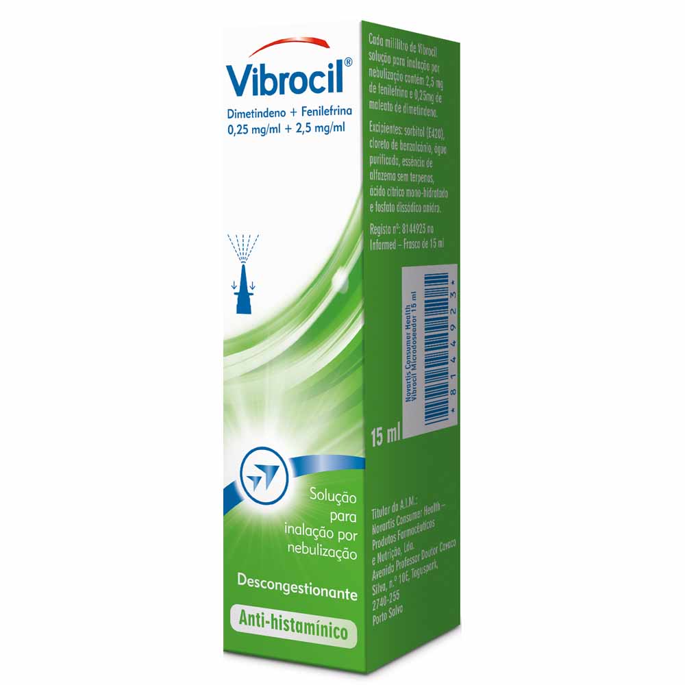 Vibrocil Spray Nasal 15 ml – Farmácia em Casa